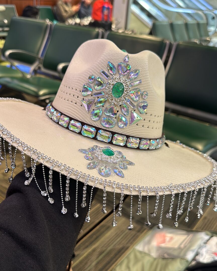 How to DIY Rhinestone Hat - Alex Goes Global